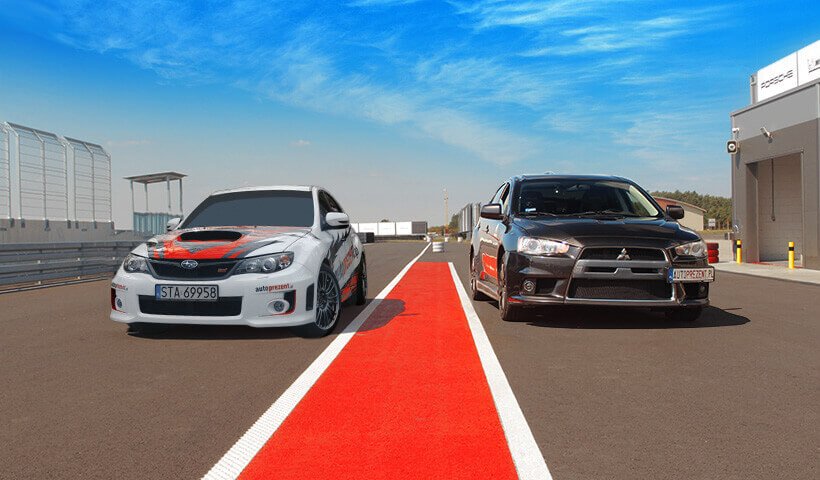Subaru Impreza WRX, Mitsubishi Lancer EV0 10 - AutoPrezent.pl